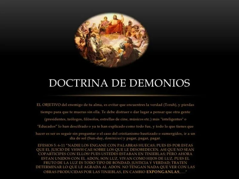 Las Doctrinas de Demonios: Una Amenaza Invisible