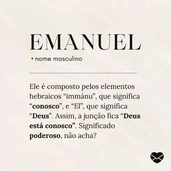 El Significado Profundo de "Emanuel": Una Luz de Esperanza en la Oscuridad