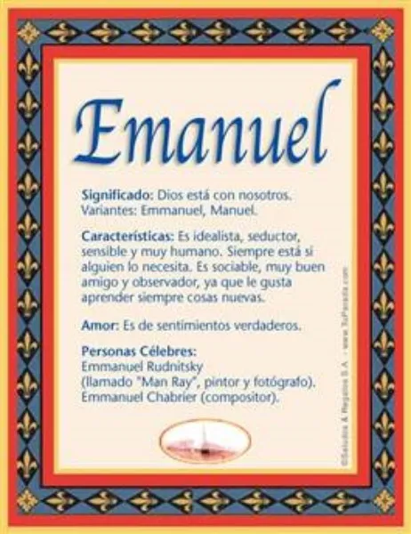 El Significado Profundo de "Emanuel": Una Luz de Esperanza en la Oscuridad