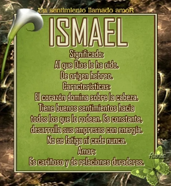 Ismael: Un Nombre que Evoca Historia y Significado