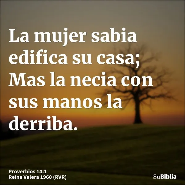 La Sabiduría Femenina: Edificando una Casa Sólida